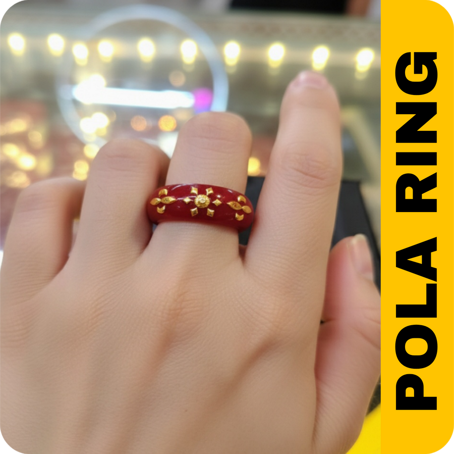 GOLD POLA RING – THE RAJLAXMI JEWELLERS